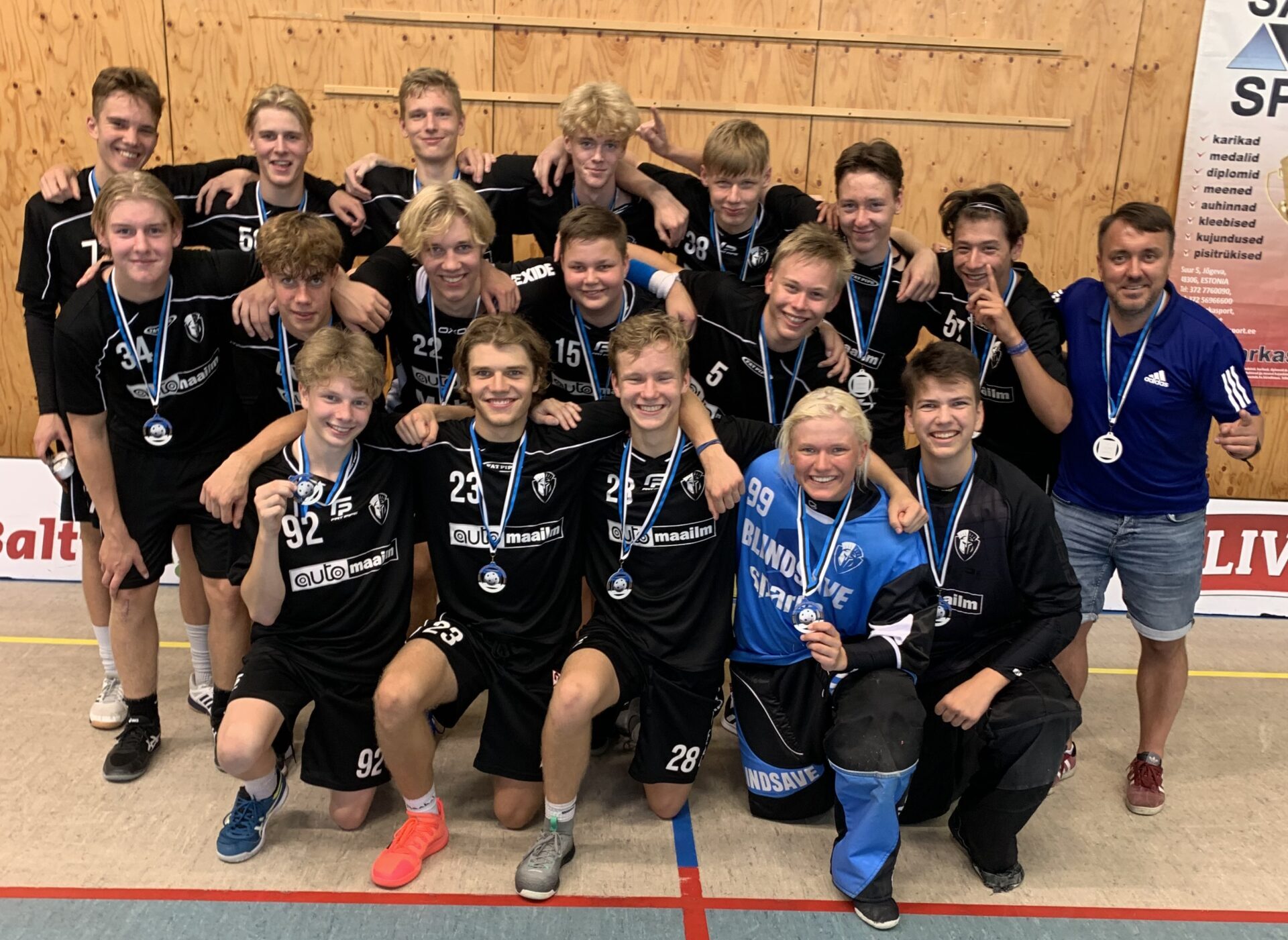 Sparta Team Automaailm U18 On 2020 2021 Eesti MV Meister Sparta Team